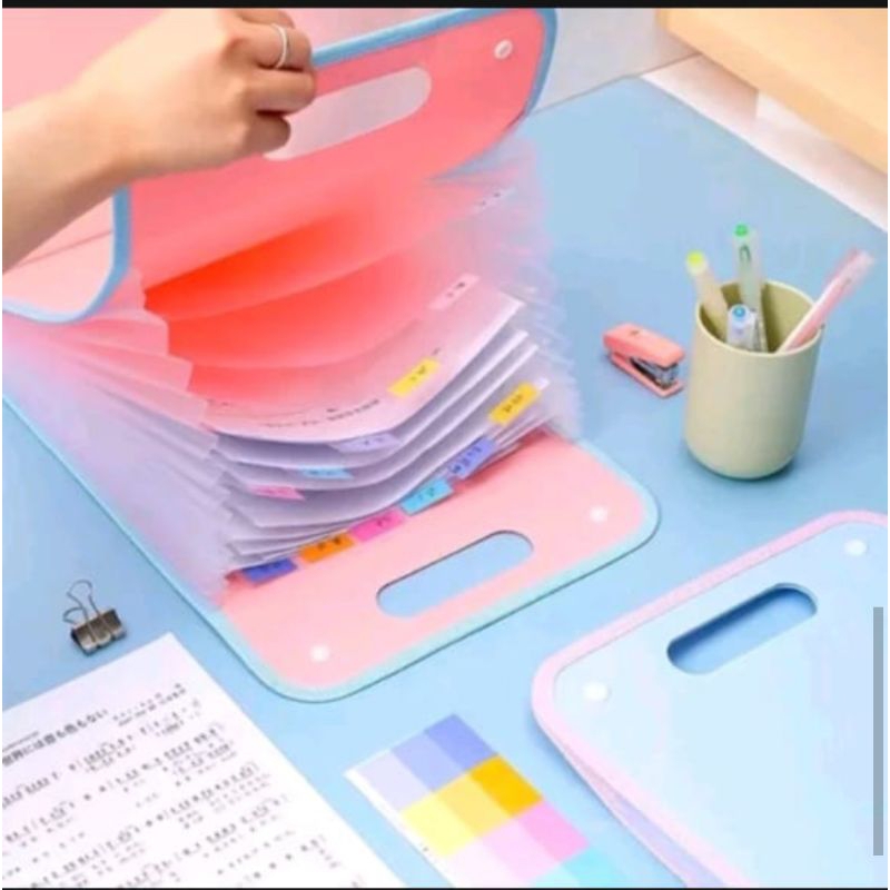 Jual MS Tas File Holder Kertas A4 13 Sekat Map Tas Dokumen | Shopee ...