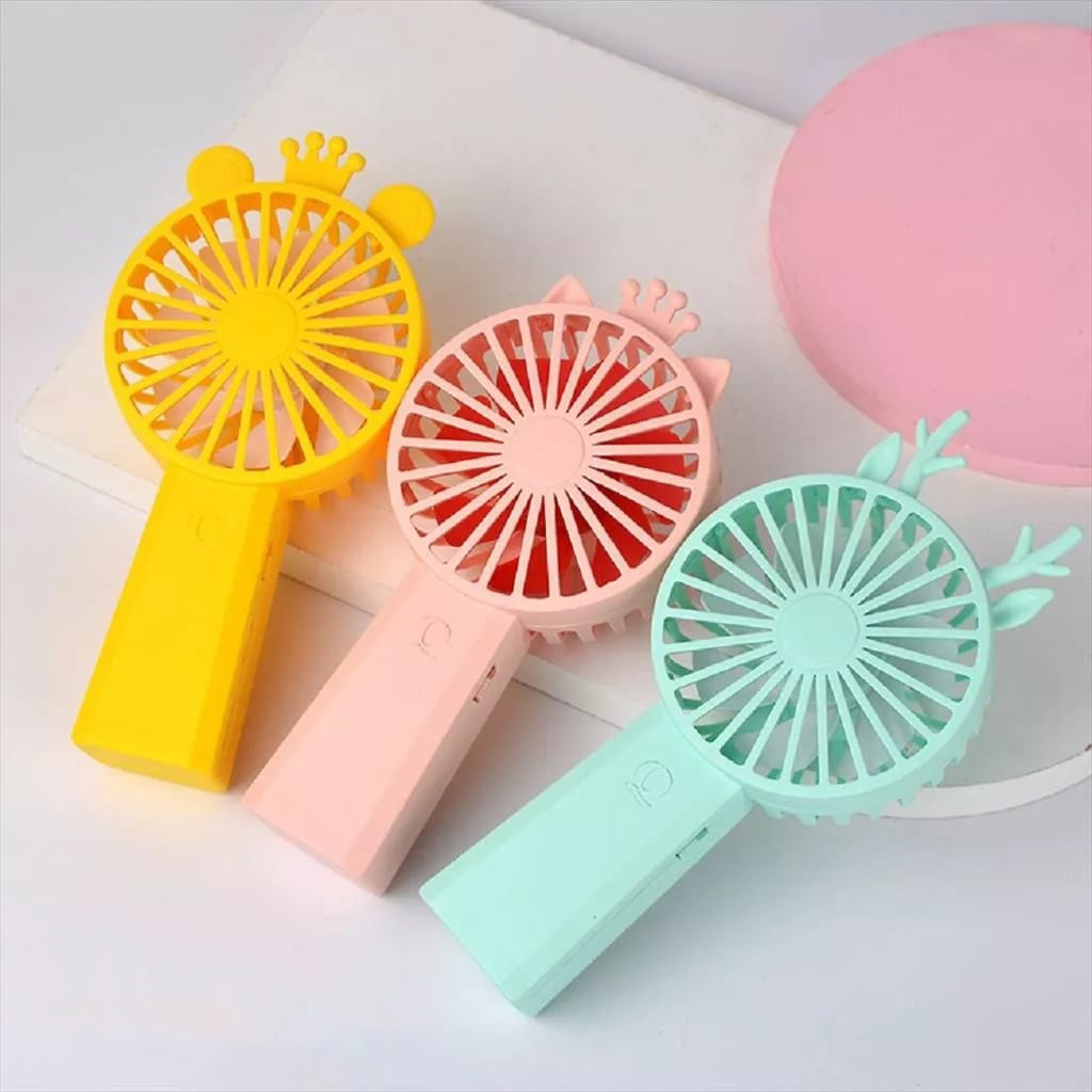 Jual KIPAS ANGIN Mini S171 Kipas Angin Genggam Warna Macaron Karakter ...
