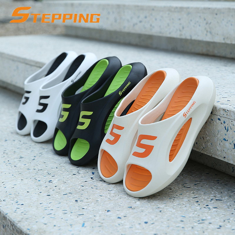 Jual STEPPING Sendal Sandal Pria Sandal Unisex Anti-Slip | Bahan ...