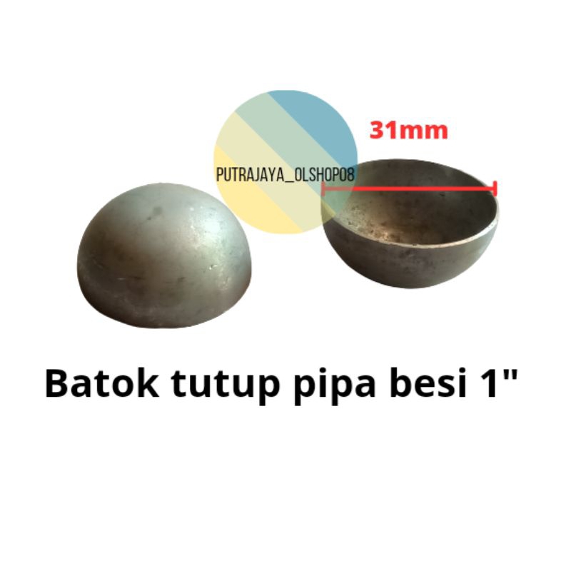 Jual batok tutup pipa besi 1" | Shopee Indonesia