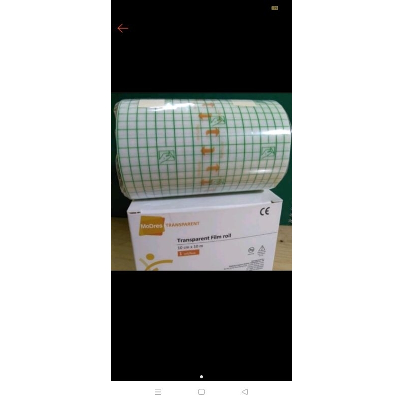 Jual Modres Transparan Film 10 cm x 1 m anti air | Shopee Indonesia