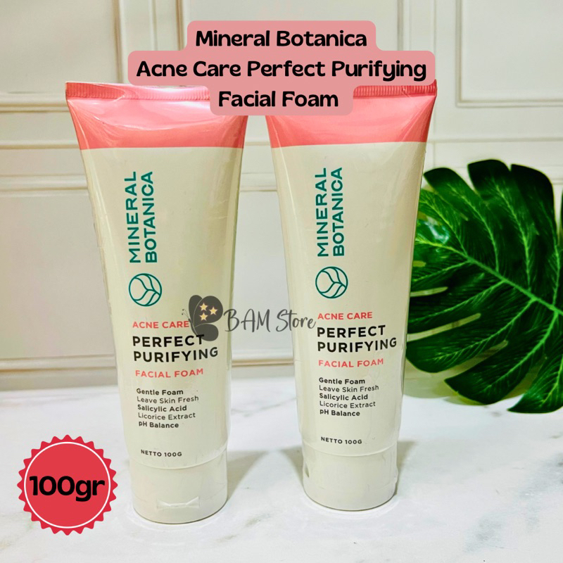 Jual Mineral Botanica Acne Care Perfect Purifying Facial Foam 100g ...