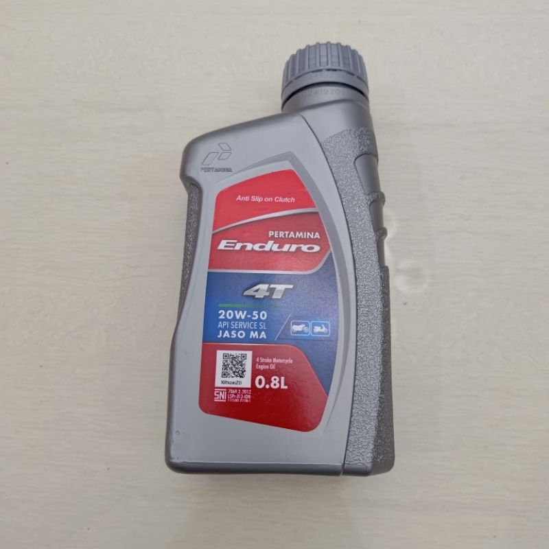 Jual OLI ENDURO 4T 4 TAK OIL MESIN PERTAMINA 20W-50 800ML 0.8L | Shopee ...