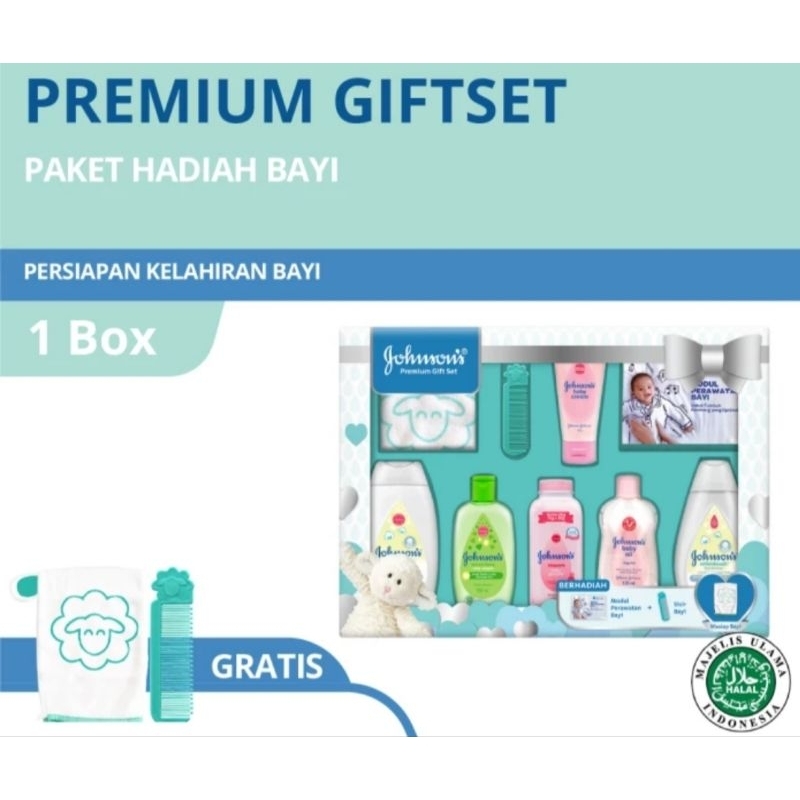 Jual JOHNSON'S Baby shower gift set | Shopee Indonesia