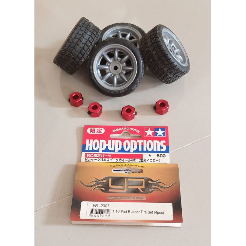 Jual velg ban Tamiya m-Chassis + metal hex converter PnP wpl D12/D42 ...
