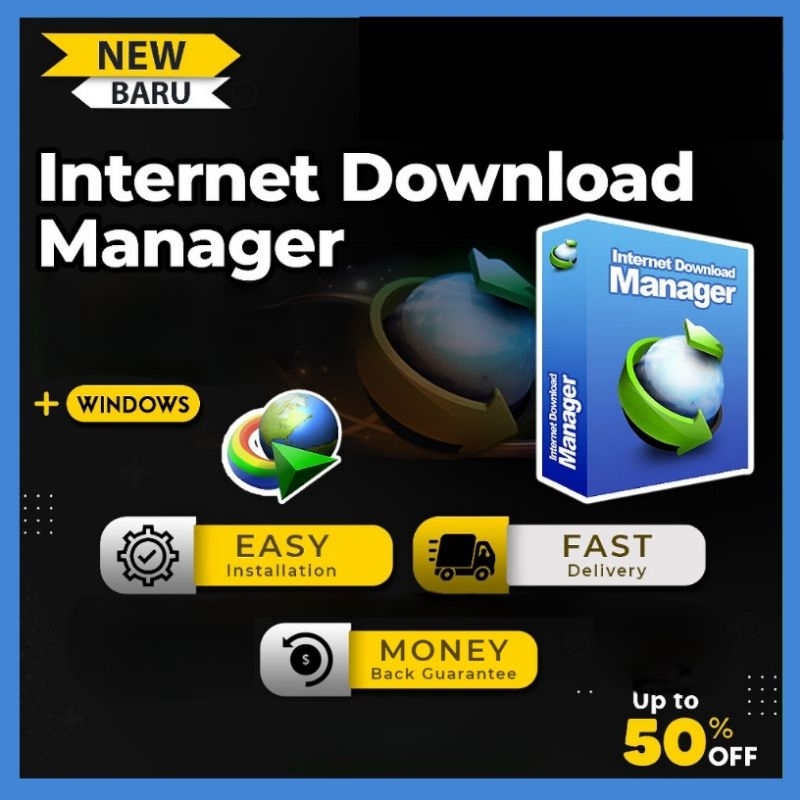 Jual IDM Internet Download Manager LIFETIME Permanen | Shopee Indonesia