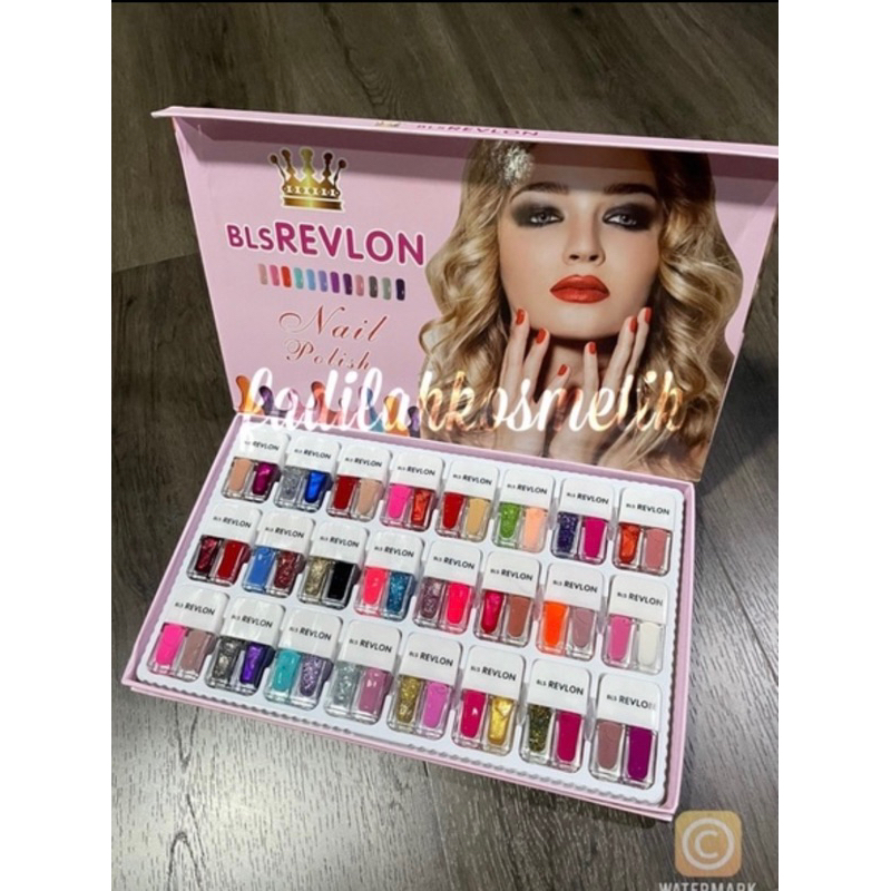 Jual [LUSINAN] Kutek BLS Revlon 2in1 Nail Polish | Shopee Indonesia