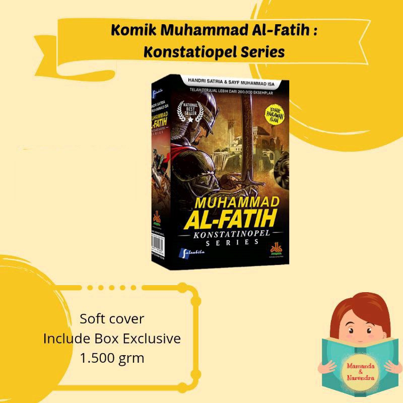 Jual Paket KOMIK MUHAMMAD AL-FATIH Jilid 1-3 complete edition (INCLUDE ...