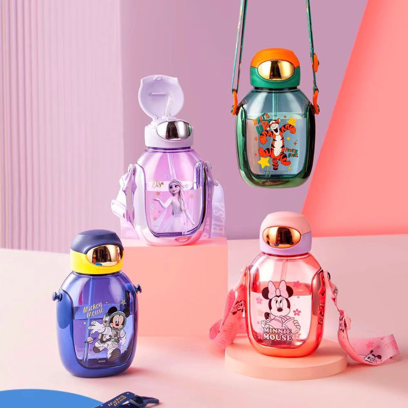 Jual Botol Anak Sedotan Tritan Material BPA Free Mickey Minnie Elsa Tiger 550ml (4495) | Shopee ...