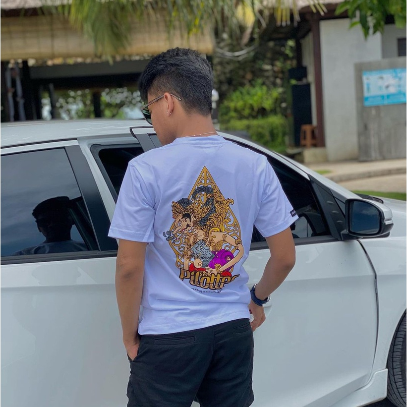 Jual KAOS PILOTTER MX WAYANG ORIGINAL FREE STIKER KAOS PILOTTER WAYANG ...
