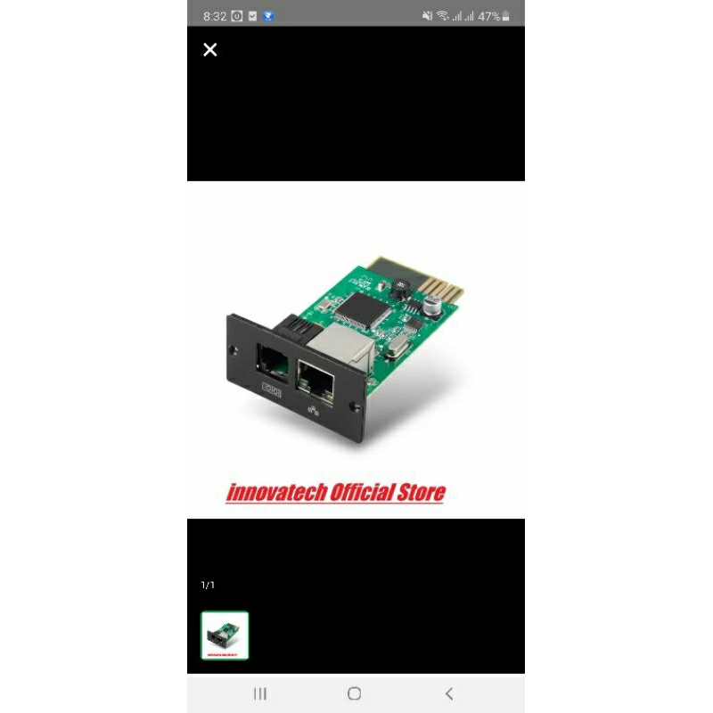 Jual APC APV9601 Management Card SNMP SRV Easy UPS | Shopee Indonesia