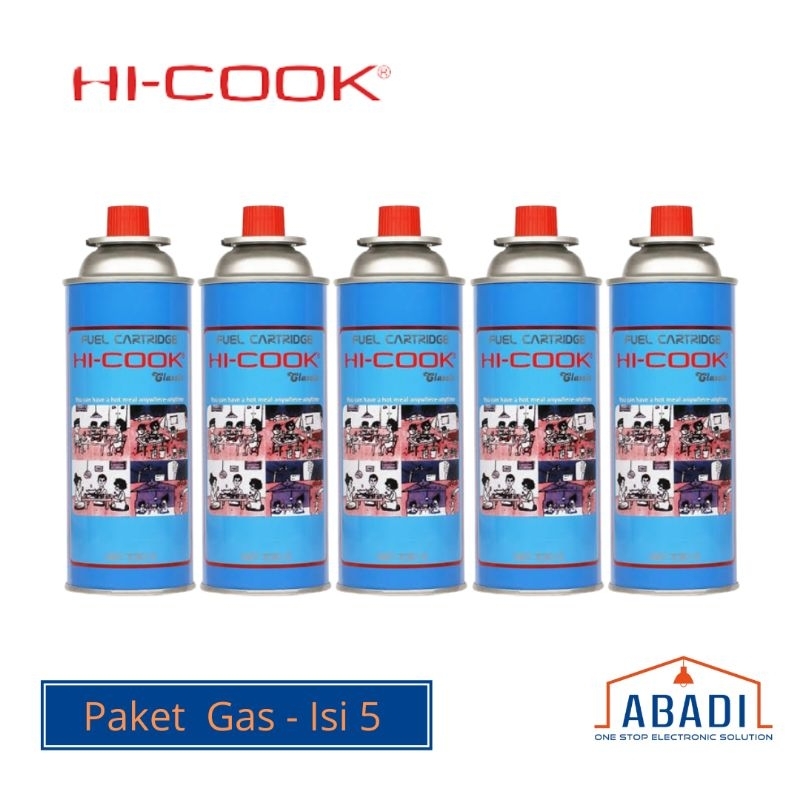 Jual Paket Hemat Gas Hi-Cook | Gas Portable | Gas Tabung | Gas Kaleng ...
