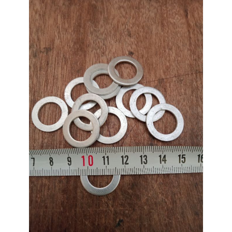 Jual Ring Oli Alumunium M14 Paket(12pcs) | Shopee Indonesia
