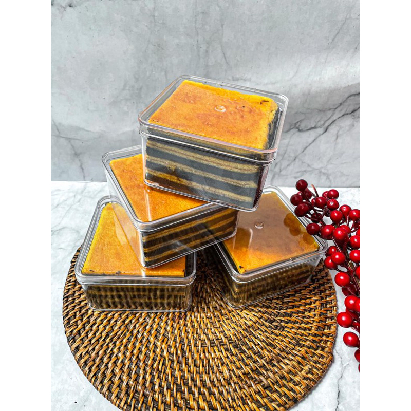 Jual Kue Lapis Legit coklat 10x10cm MAKANAN RINGAN SNACK CEMILAN ENAK ...