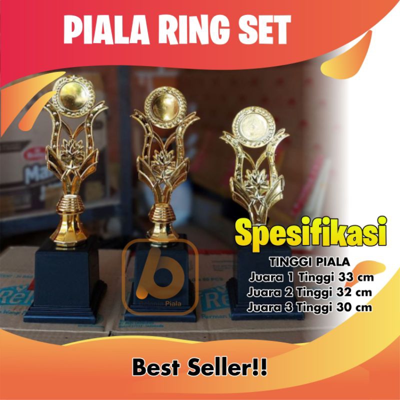 Jual Piala Ring Set Lomba Juara 123 Murah ( Katalog 2 ) | Shopee Indonesia