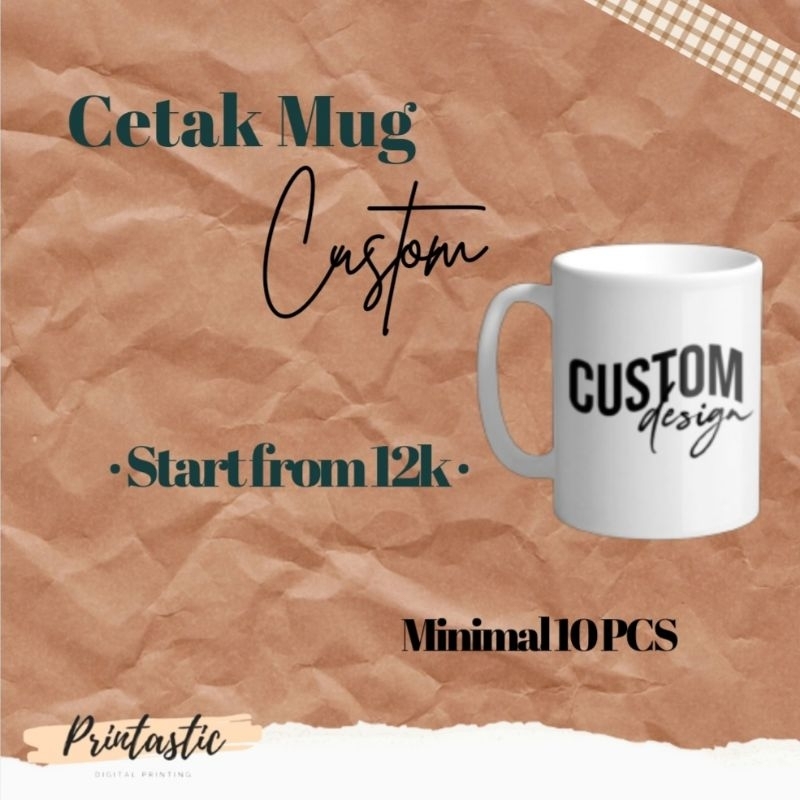 Jual Cetak Mug Custom | Shopee Indonesia