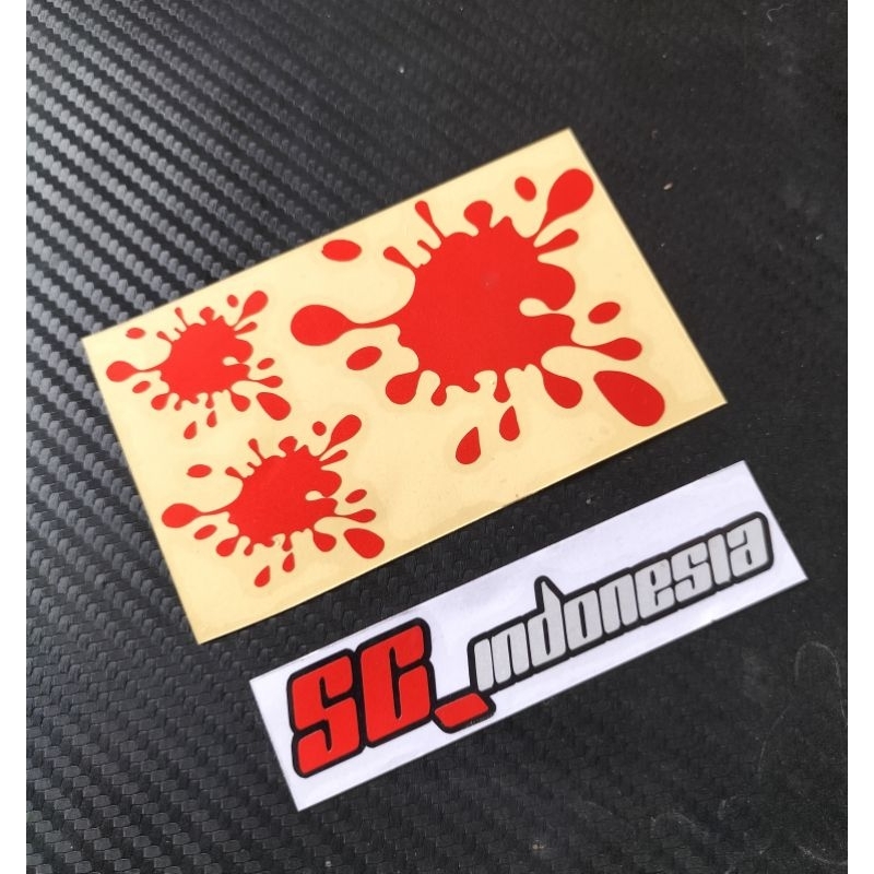 Jual STIKER CUTTING BERCAK bercak | Shopee Indonesia