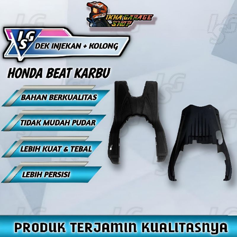Jual Dek injek dan kolong beat karbu bodres pijakan kaki dan kolong honda beat karbu 2008 2009 ...
