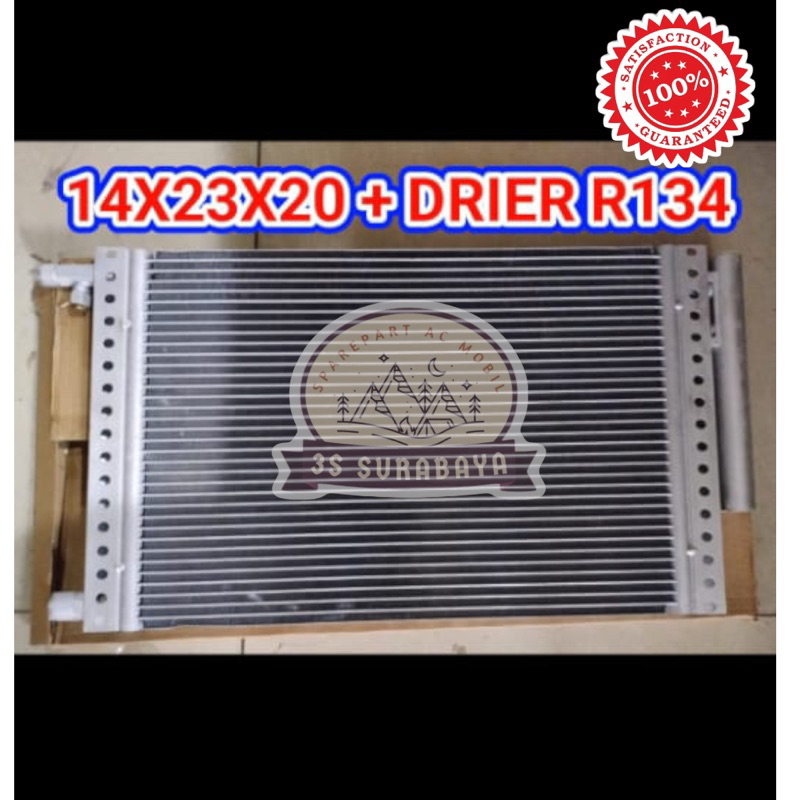 Jual Kondensor Ac Mobil 14x23x20 + Drier R134 Multiflow Ac Mobil ...
