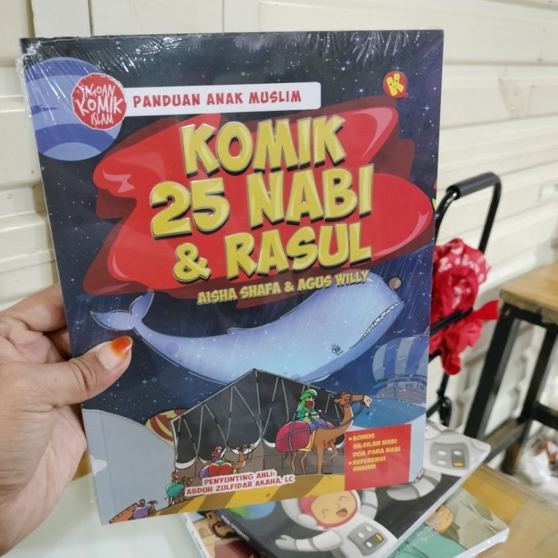 Jual Buku komik 25 nabi & rasul ( aisha shafa & agus willy) | Shopee ...