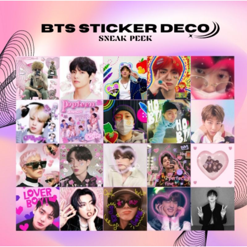 Jual [100PCS]BACA DESC PT.1 STICKER DECO KPOP CUSTOM / MAIL STICKER ...