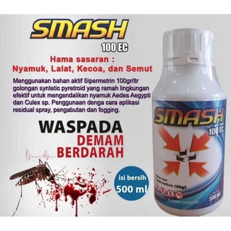 Jual Smash 100 EC - Cairan Obat Fogging Nyamuk - Anti Nyamuk - Kecoa ...