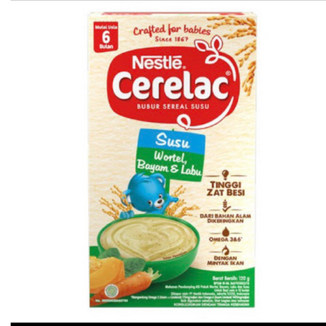 Jual NESTLE CERELAC 120gr | Shopee Indonesia