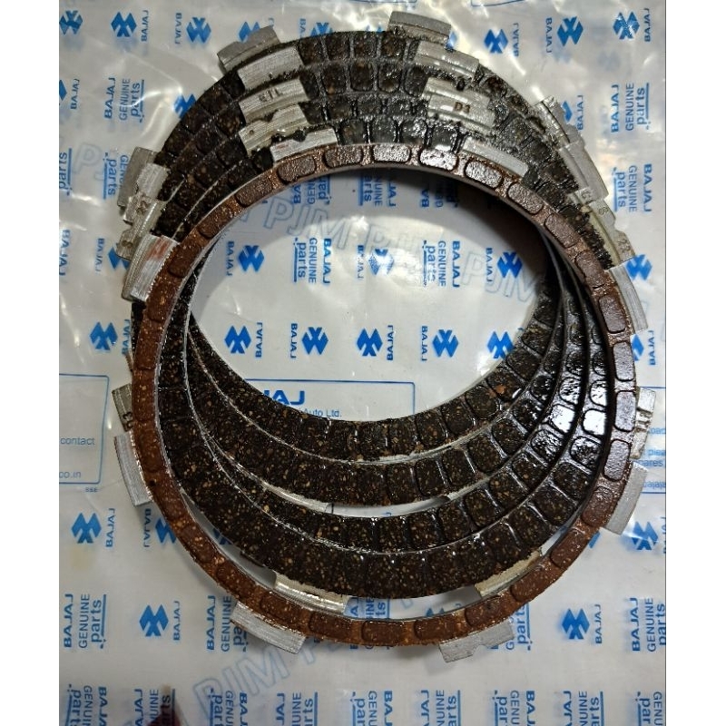 Jual kampas kopling Pulsar 135 Ls / xcd 125 set isi 5pcs Asli BAJAJ ...