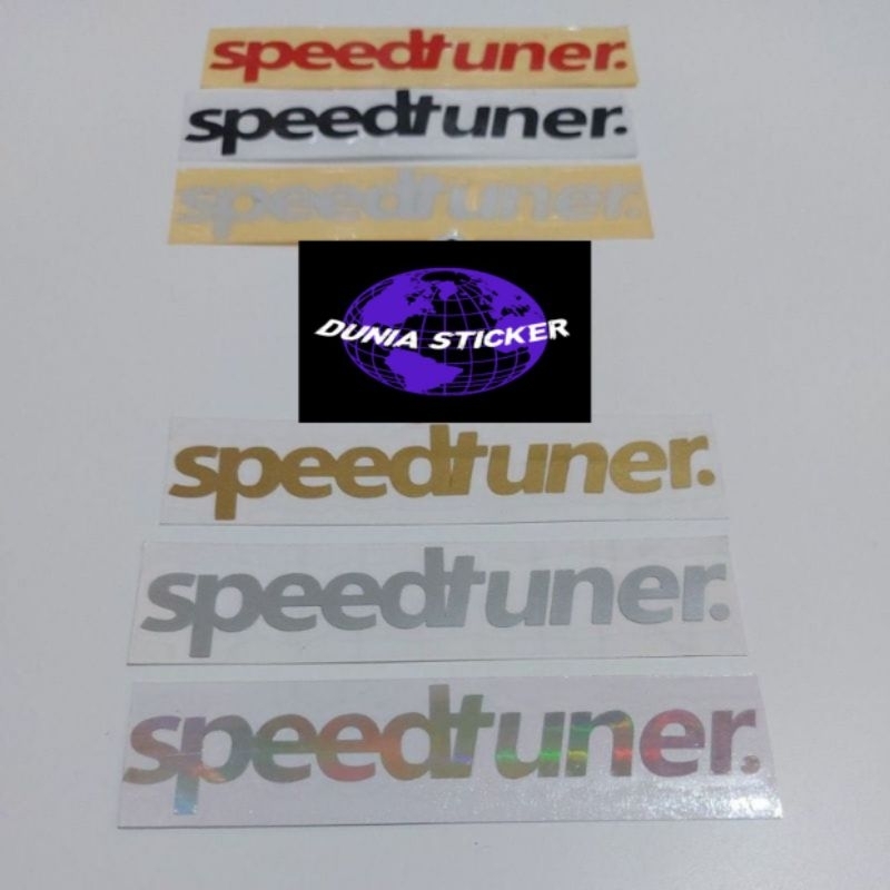 Jual Stiker Speed Tuner Sticker Cutting Stiker Viral Motor Murah Anti ...