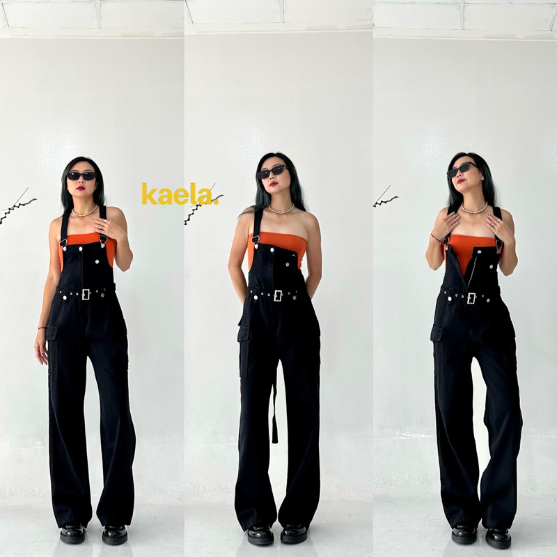 Jual MOLLY CARGO OVERALL DENIM - Denim Jumpsuit Playsuit One Set Jeans ...