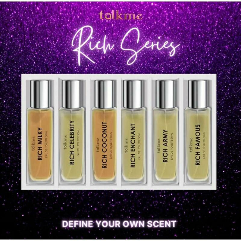 Jual TALKME RICH SERIES ISI 6 PARFUM | PARFUM TALKME RICH SERIES BELI 1 ...