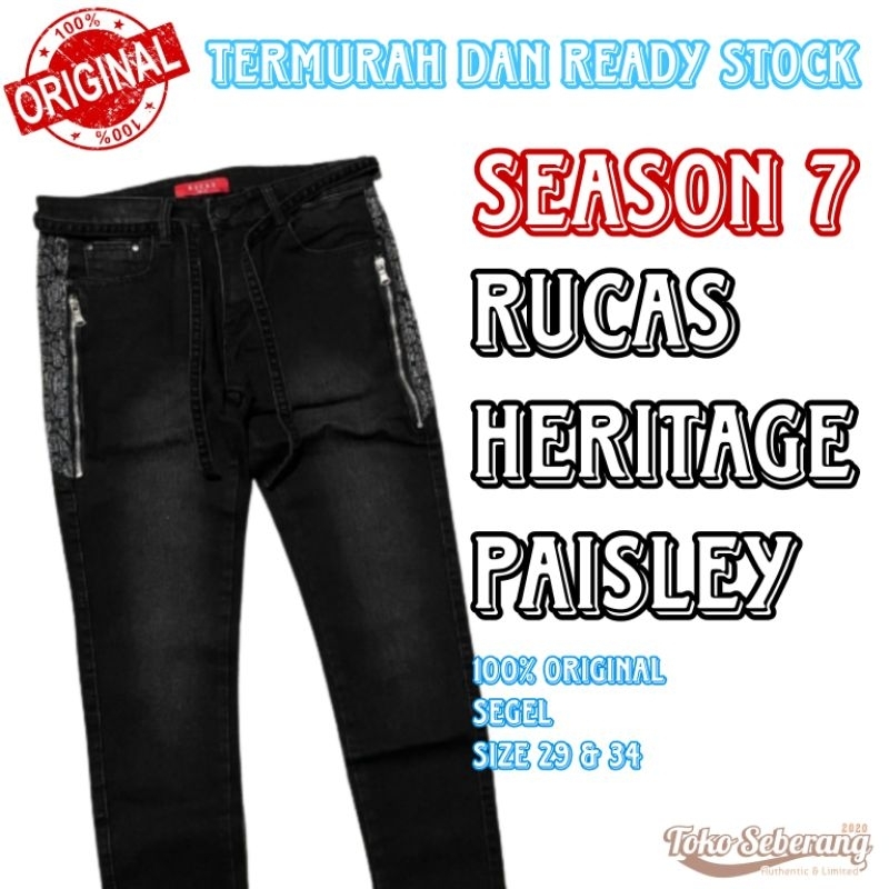 Jual RUCAS SEASON 7 - Rucas Heritage Paisley - Rucas Pacific Blue ...