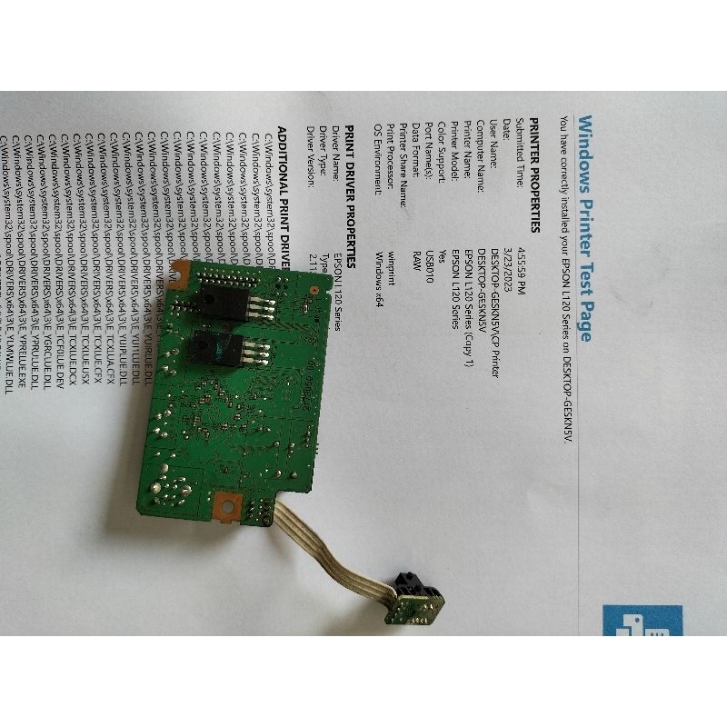Jual Mainboard Epson L120 L121 Second Normal Bergaransi | Shopee Indonesia