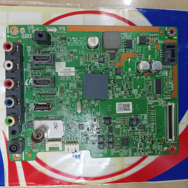 Jual MESIN TV SAMSUNG UA32J4003 AR MOTHERBOARD - MAINBOARD - MOBO - MB TV | Shopee Indonesia