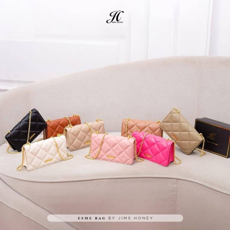 Jual Jims Honey - Esme Bag Tas Selempang Tali Rantai Jims Honey (FREE BOX EXCLUSIVE) | Shopee ...