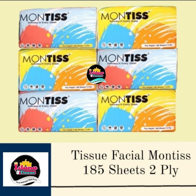 Jual Montiss 185 sheet ( PAKET 6 pcs ) | Shopee Indonesia