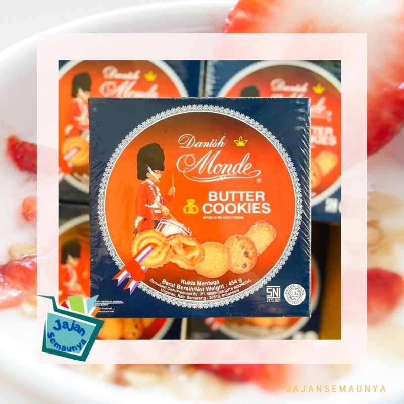 Jual Monde butter cookies 454 gr | Shopee Indonesia