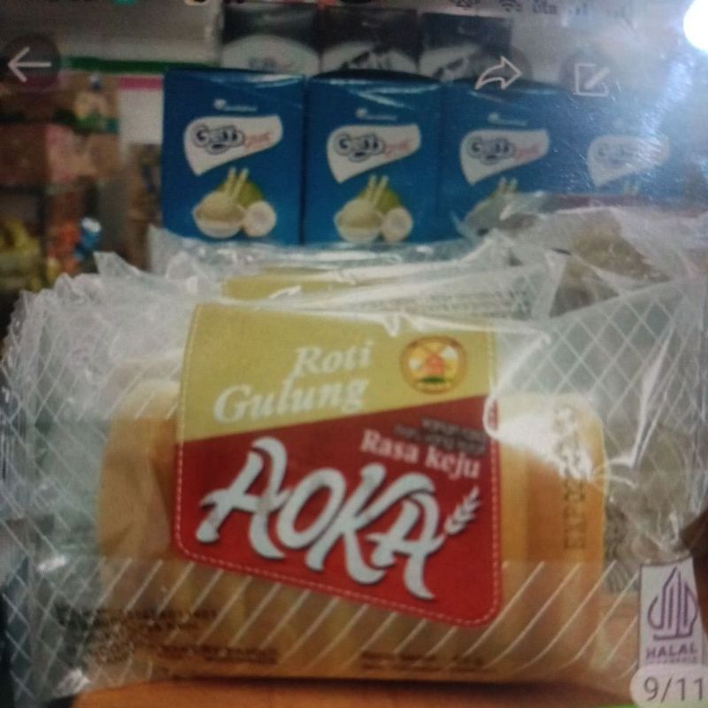 Jual AOKA ROTI PANGGANG ALL VARIANT RASA 65 GR | Shopee Indonesia