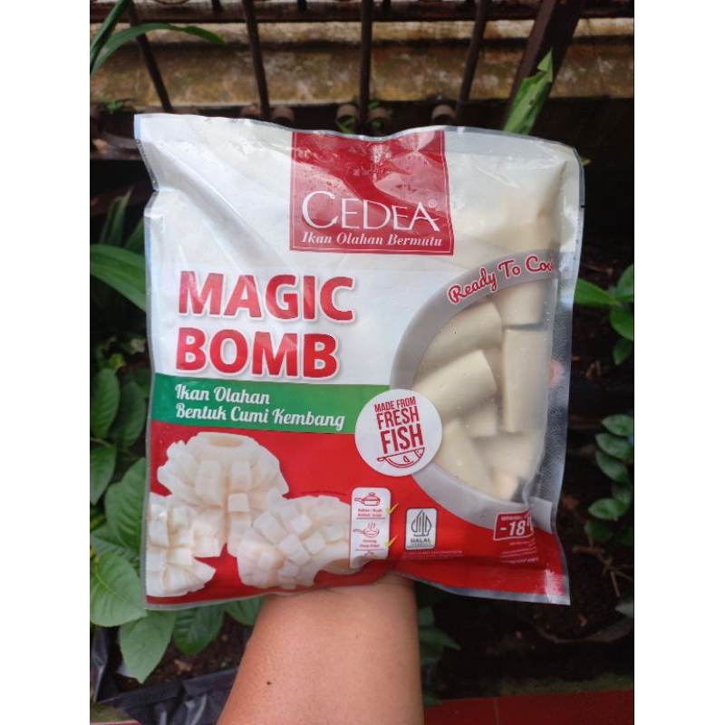 Jual Cedea Magic Bomb (Olahan Ikan Bentuk Cumi Flower) Kemasan 450gram ...