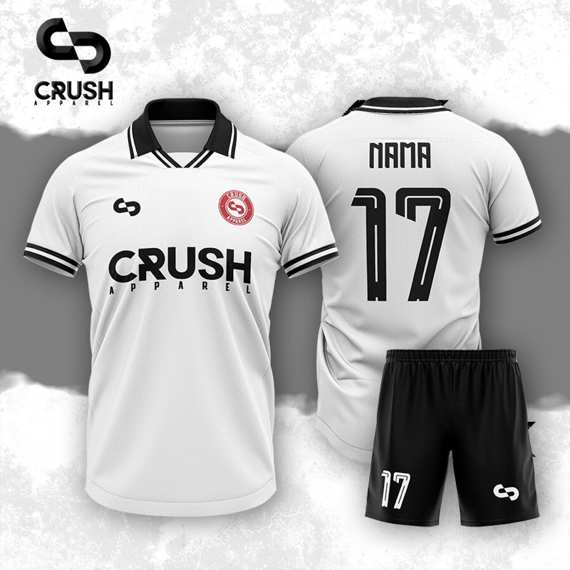 Jual Jersey Futsal Sablon Polyplex Kerah Klasik Bahan Dryfit Milano ...