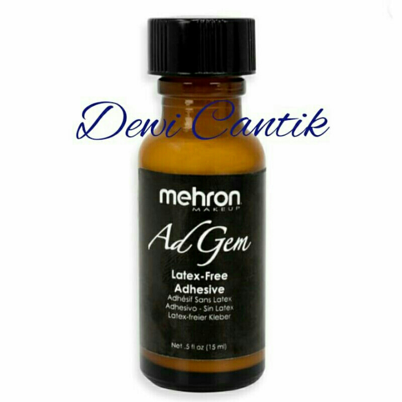 Jual MEHRON ADGEM LATEX-FREE ADHESIVE 15ML - MEHRON LEM BULU MATA LABEL ...