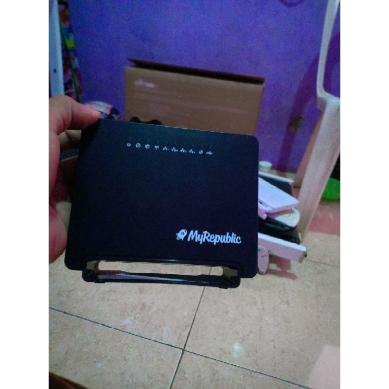 Jual Router EX MyRepublic F@st 2744R Suport wan ppoe | Shopee Indonesia