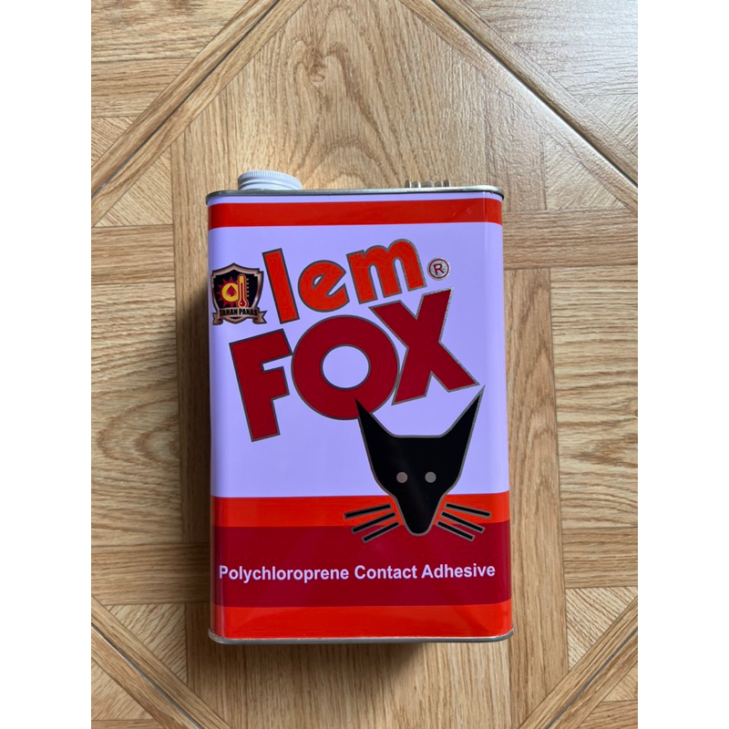 Jual Lem Fox Merah 2,5kg/Lem kuning/Lem Kulit/Lem Kayu/Lem Karet/Lem ...