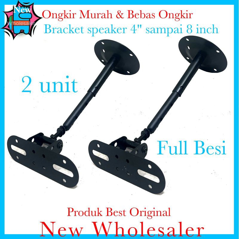 Jual bracket speaker sound dinding Full bEsi 6 inch sampai 8 inch ...