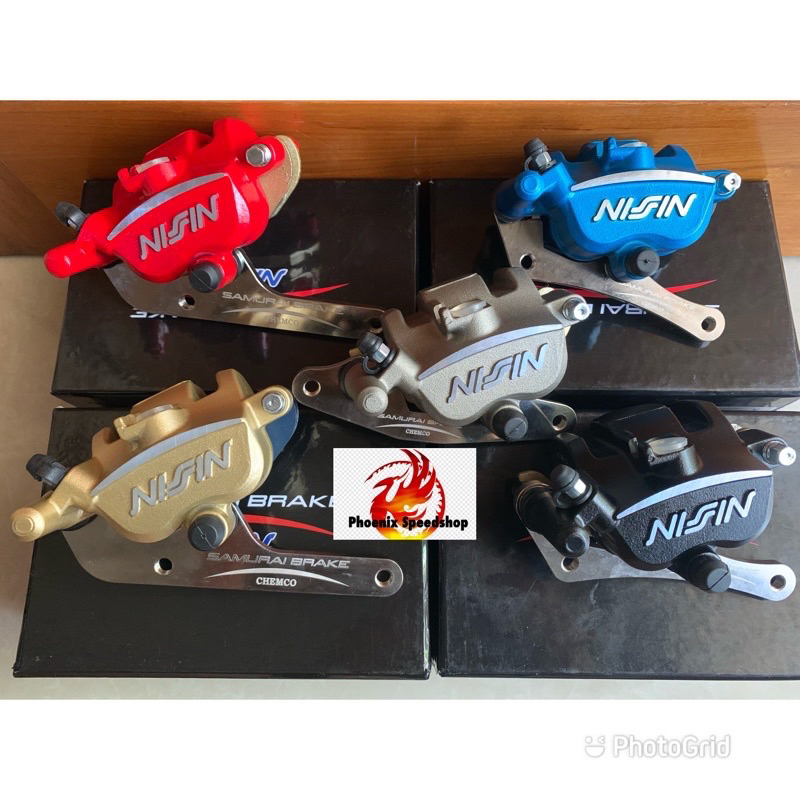 Jual Kaliper Belakang Nissin Samurai 2piston Nmax Old, Nmax New, Aerox New, Aerox | Shopee Indonesia