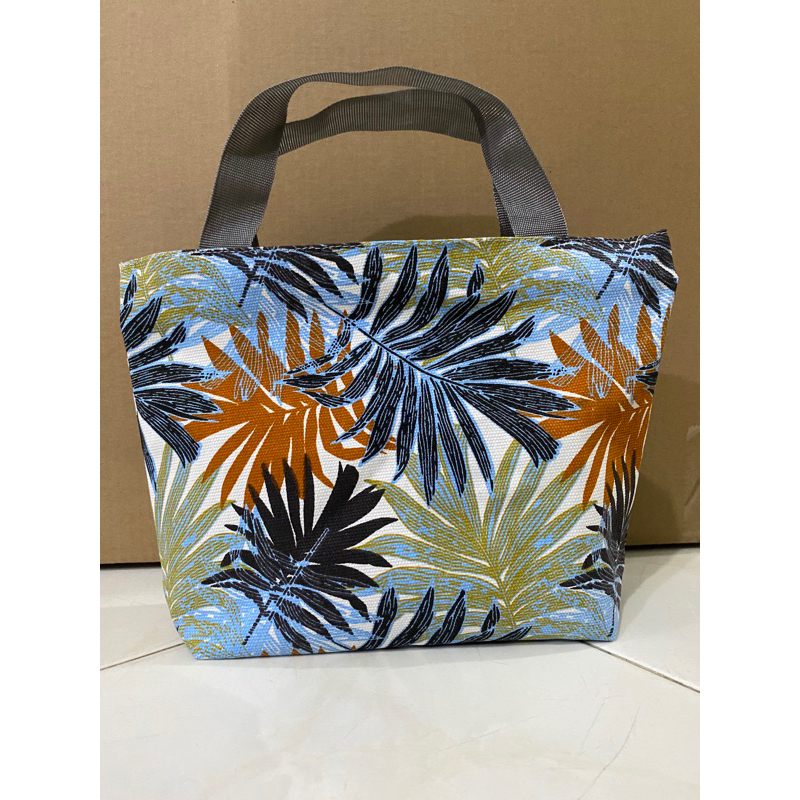 Jual KHOSE TAS MUKENA UK 26X20CM KANVAS RESLETING TEBAL TALI PREMIUM ...