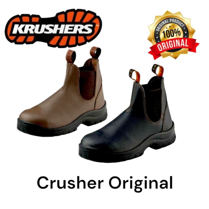 Jual Sepatu Safety Crusher Nevada Original | Shopee Indonesia