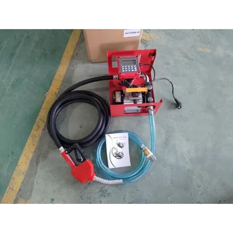 Jual Pompa Transfer BBM FlowMeter Digital Fuel Pump Dispenser Solar ...