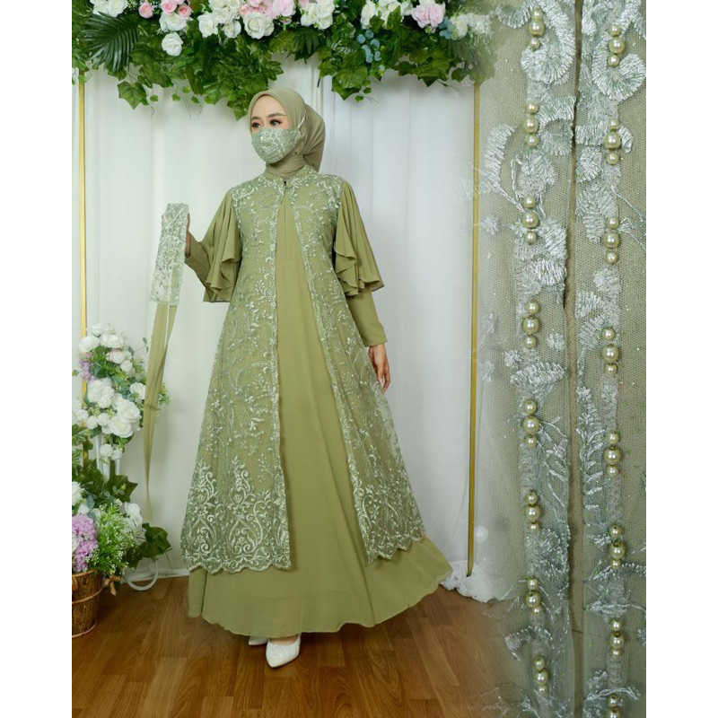 Jual GAMIS EMIRA LONG OUTHER TULLE SAPTO ETNIC - GAMIS BUSUI FRENDLY ...