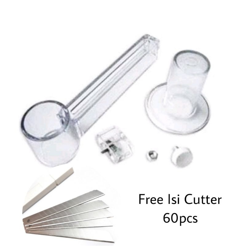 Jual Pin Circle Cutter + Cutter || Pisau Potong Kertas Bulat, Lingkaran ...